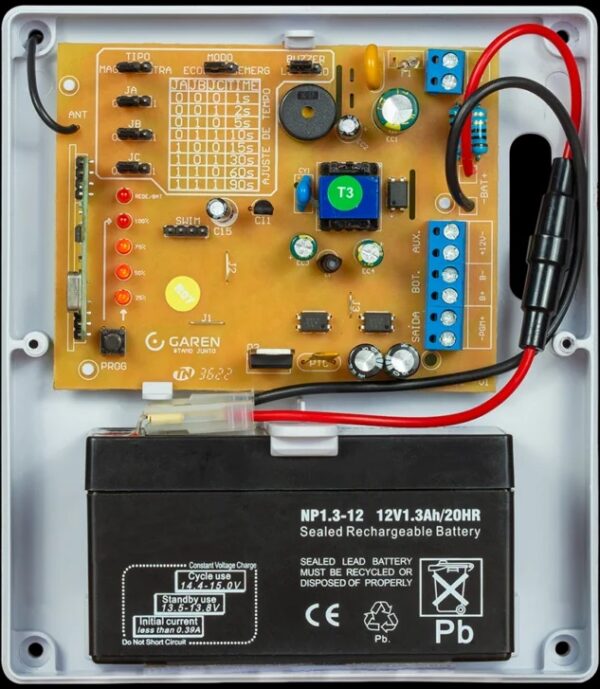 Fonte digital mini 12v com bateria 1,3A – JS Vidros e Ferragens
